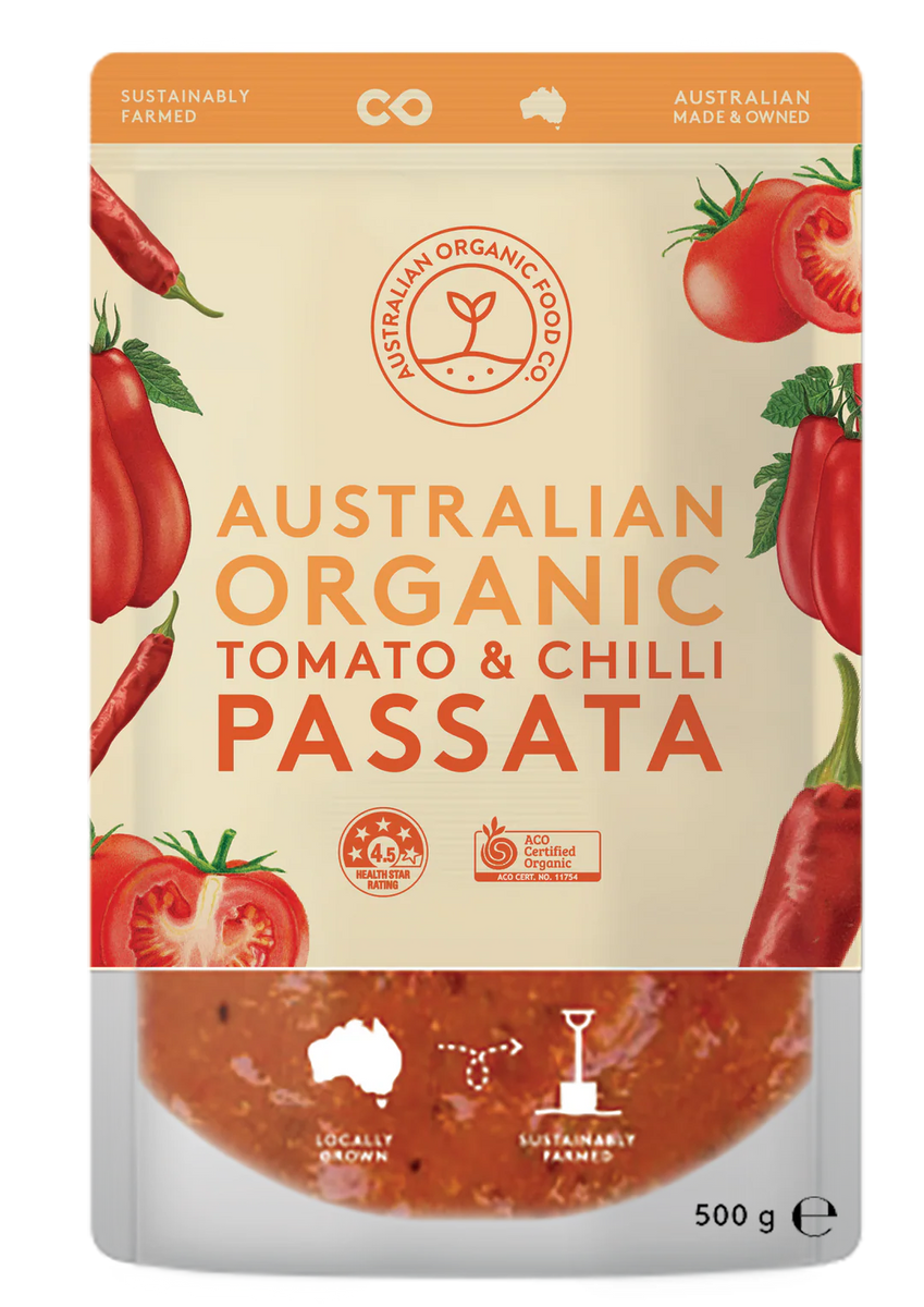 Organic Tomato Chilli Passata 400g | No Added Sugar – Keto Direct