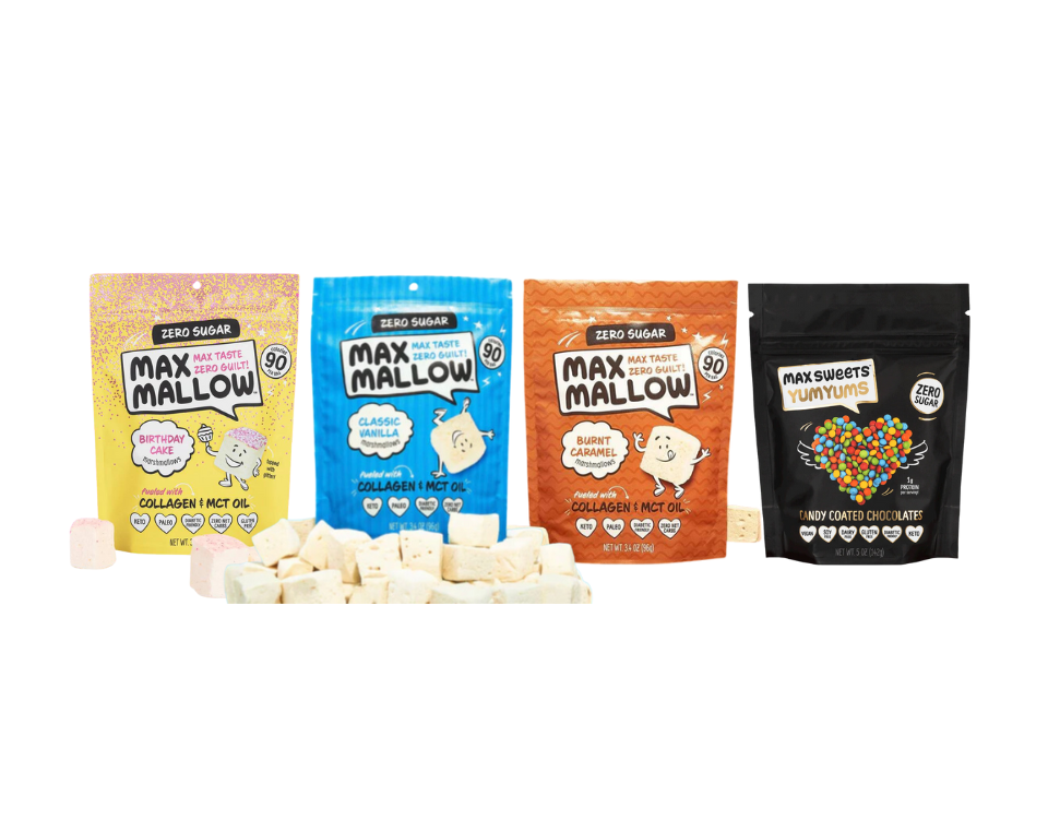Max Sweets Variety Pack | Sugar Free Keto Marshmallows & Chocolate ...