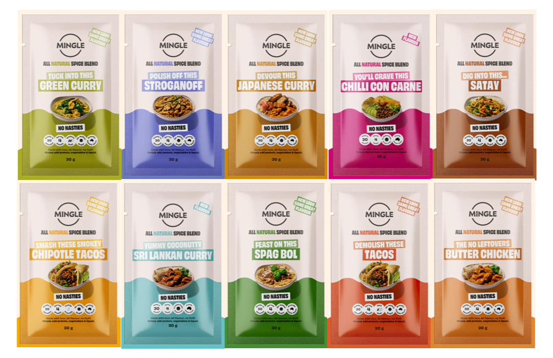 Keto Direct - Mingle Sachet Combo all 10 Flavours!