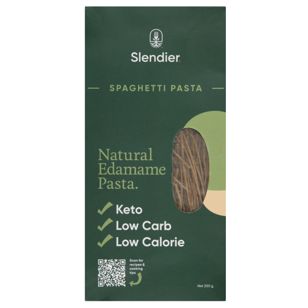 Slendier - Organic Bean Pasta - Edamame Bean Spaghetti 200g – Keto Direct