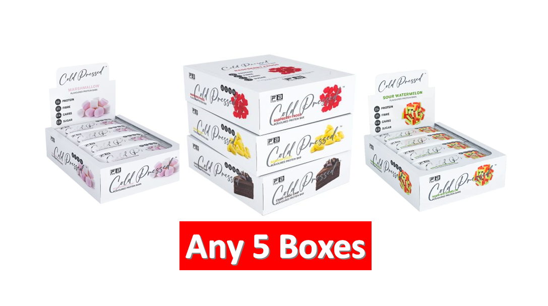 Keto Direct - BULK BUY Fibre Boost Protein Bars - Choose any 5 Boxes