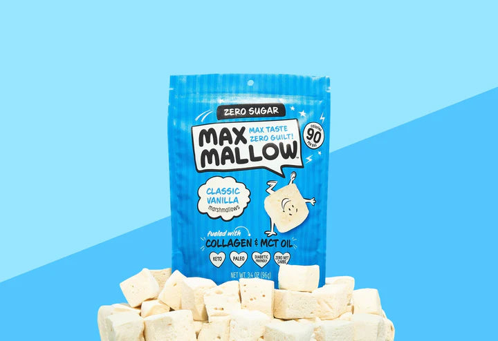 Keto Direct - Max Sweets SugarFree Vanilla Flavour Marshmallow 96g